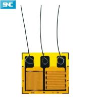China Room Temperature -30- 60 degree BF120-3BB-A Half Bridge Strain Gauge with Glue Mounting Type and Metal Foil Dual Grid for sale