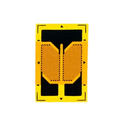 China Imported Konstantan Alloy Grid Material Torsion Shear Half Bridge Strain Gage BF350-3HA for Force Measurement Applications for sale
