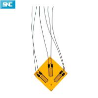 China Upgrade Your Resistance Measurement with BF350-CA Tri Element Rosette Strain Gage's Constantanm Grid Material for sale