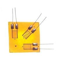 China Upgrade Your Resistance Measurement with BF350-CA Tri Element Rosette Strain Gage's Constantanm Grid Material for sale