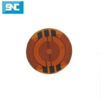 China Oxygen Base Material Round KA Series Strain Gauge for Pressure Transducer Durable and at Room Temperature for sale