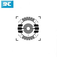 China Oxygen Base Material Round KA Series Strain Gauge for Pressure Transducer Durable and at Room Temperature for sale