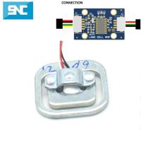 China Small Size SC902 Half Bridge Body Scale Load Cell Sensor for 50kg 75kg 100kg Weighing at Best for sale