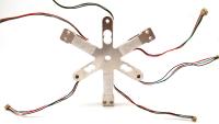 China Multi Axis Weight Sensor X300 Y360 Force Torque Sensor Submersible 6 Axis Load Cell SC126 with Cable Connection 0.8x180mm for sale