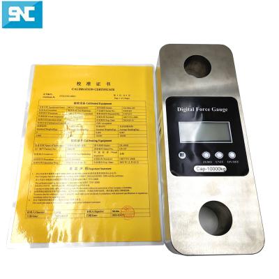 China Digital Dynamometer Load Cell 1t 5t 10t 50ton with LCD Display and 2 /- 0.02MV/V Rated Output Remote Control Hook Shackle for sale