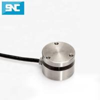 China Guangdong 100kg-500kg Circular Plate Type Compression Tension Force Load Cell with Zero Temperature Coefficient ±0.2 %FS/10C for sale