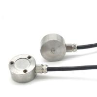 China Sensitity 1.5±0.2 % mv/v Sub Miniature Button Load Cell 300kg 500kg with High Sensitivity and Resistance Sensor Theory for sale