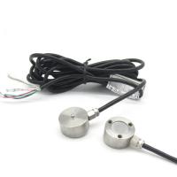 China Sensitity 1.5±0.2 % mv/v Sub Miniature Button Load Cell 300kg 500kg with High Sensitivity and Resistance Sensor Theory for sale