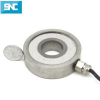China 1.0-1.5 mV/V Rated Output SC220 Through Hole Donut Washer Load Cell for Strain Gauge Sensor 100kg 500kg 1ton 5ton for sale
