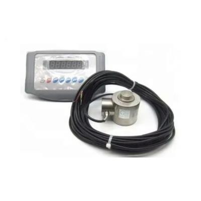 China High Accuracy Class 0.03%F.S Canister Pressure Sensor Load Cell for 30 50 100 300 500 1000 and 3000 Ton Capacity for sale