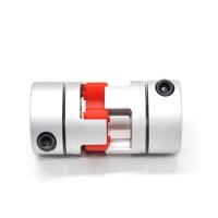 China Flexible Jaw Shaft Coupling with Stainless Steel Body Material and Bore Diameter 6mm-100mm for sale