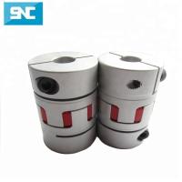 China Flexible Jaw Shaft Coupling with Stainless Steel Body Material and Bore Diameter 6mm-100mm for sale