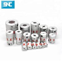 China Flexible Jaw Shaft Coupling with Stainless Steel Body Material and Bore Diameter 6mm-100mm for sale