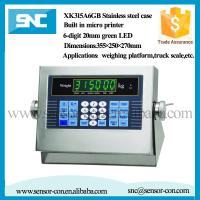 China External Printer Supported Stainless Steel Weighing Indicator for Truck Scale Customizable and OEM Support for sale