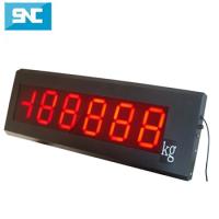 China Truck Scale LED Display with Less Than 90% Operating Humidity Large Display Screen for sale