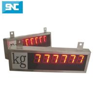China Truck Scale LED Display with Less Than 90% Operating Humidity Large Display Screen for sale