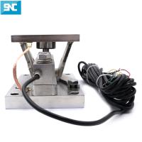 China IP66 Waterproof Stainless Steel Shear Beam Load Cell Series 1Ton 3Ton 5Ton Weight Sensor for Tank Silo Mounting Module for sale