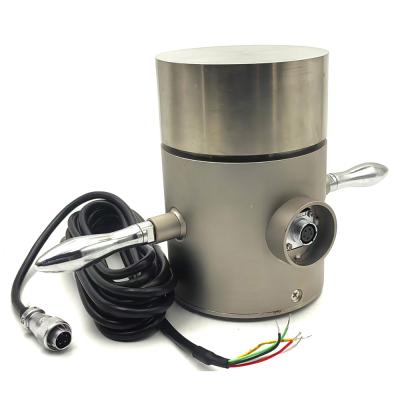 China Canister Style Compression Load Cell 30T 50T 100T 200T 300T 500T 1000T with Mounting Module Ultimate Overload 300% RO for sale