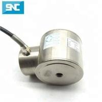 China Canister Style Compression Load Cell 30T 50T 100T 200T 300T 500T 1000T with Mounting Module Ultimate Overload 300% RO for sale