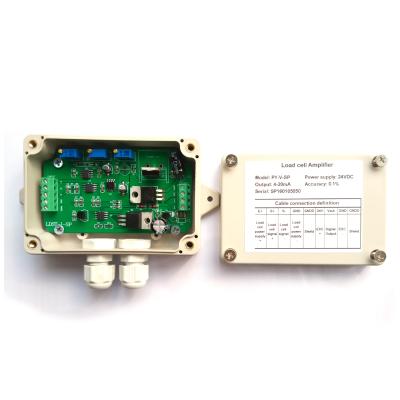 China Industrial Grade Loadcell Strain Gauge Dual Amplifier 0-5V 4-20mA Output Signal -20-80 C Operating Temperature for sale