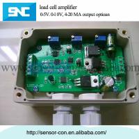 China Industrial Grade Loadcell Strain Gauge Dual Amplifier 0-5V 4-20mA Output Signal -20-80 C Operating Temperature for sale