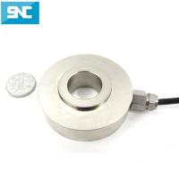 China 5-12VDC Recommended Strain Gauge Sensor Through-Hole Load Cells SC220 Bolt Force Transducer for Accurate Measurements for sale