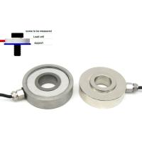 China 5-12VDC Recommended Strain Gauge Sensor Through-Hole Load Cells SC220 Bolt Force Transducer for Accurate Measurements for sale