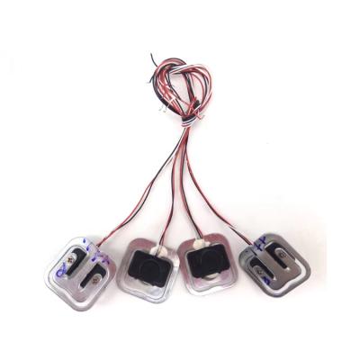 China Small Thin Flat Micro Load Cell and 3kg 5kg Weight Sensor SC928NB Half Bridge 4 Pieces Kit for Precision Weighing for sale