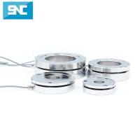 China 1.5± 1% mV/V Output Sensitivity D75H 650N Washer Type Pressure Force Sensor Load Cell for Force Measurement for sale