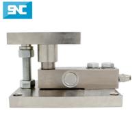 China Fixed installation 5 ton tank load cell weighing system SC8323M sensor and shear beam design for precise weight readings for sale