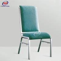 China High Back Metal Banquet Chair Stackable For Hotel Engineering Project for sale