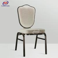 China Grey Flexible Back Hotel Banquet Chair High Grade Molded Foam Stacking Banquet Chairs for sale