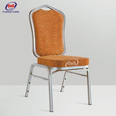 China OEM ODM Steel Banquet Chairs Molded Sponge Regular Height 6cm Flexible Back for sale