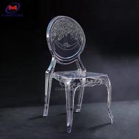 China New transparent resin round back bear chiavari chair for wedding banquet hotel outdoor for sale