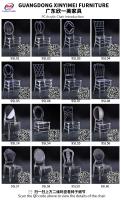 China The new Royal wedding clear crystal activities plastic Resin chiavari chairs for wedding hotels banquet halls, etc. for sale