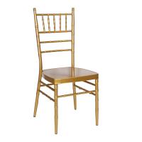 China Stackable Metal Wedding Chiavari Chair Hotel Furniture 39*42*92cm for sale