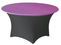 China Stretch Round Banquet Tablecloths Strong Extension Covers And Sashes for sale