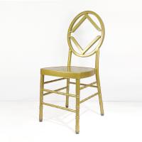 China Hotel Furniture Metal Gold Chiavari Chairs Banquet Events Wedding Reception Chairs for sale