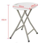 China OEM Modern Lightweight Round Plastic Folding Chair And Table Stool folding table and chairs set for sale