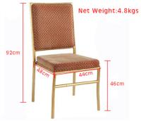 China Wedding Party Chiavari Ballroom Chairs , Wedding Banquet Chairs For Hotel for sale