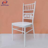 China Metal White Chiavari Chairs , Wedding Ceremony Chairs For Party Event for sale