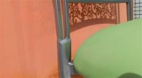 China 28x28x1.2mm Tube Size Wedding Metal Chiavari Chairs With Cushion for sale