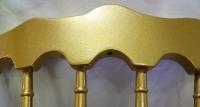 China ODM Gold Chiavari Chairs With White Cushion Commercial Furniture for sale