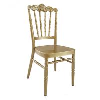 China Aluminum Alloy Wedding Chiavari Chair 35x2.5mm Size For Company Party for sale