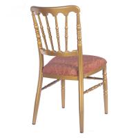 China Stackable Luxurious Wedding Chiavari Chair Aluminum Iron Event Seating 7.7 Lbs Weight for sale