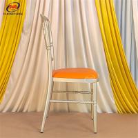 China Classic Standard Aluminum Wedding Chiavari Chair 500Lbs Weight Capacity for sale