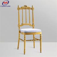 China Aluminum Iron Elegant Banquet Chiavari Seating High Temperature Baking Paint for sale