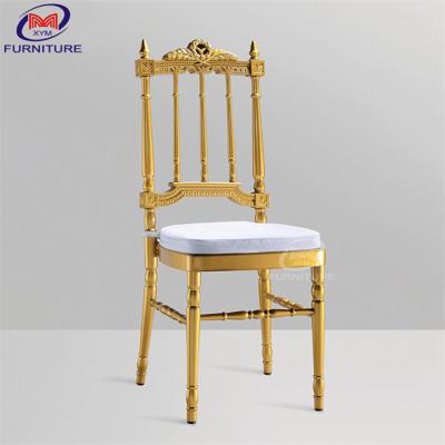China Aluminum Iron Elegant Banquet Chiavari Seating High Temperature Baking Paint for sale