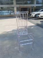 China Durable Stackable Resin Chiavari Chair 25.5 Inches Arm Height For Home Commercial for sale