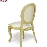China 10Lbs PP Round Back Princess Chair With High Density Sponge Upholstery Assembly for sale